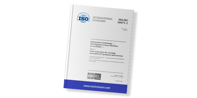 What is ISO 30071-1 - Funka Max